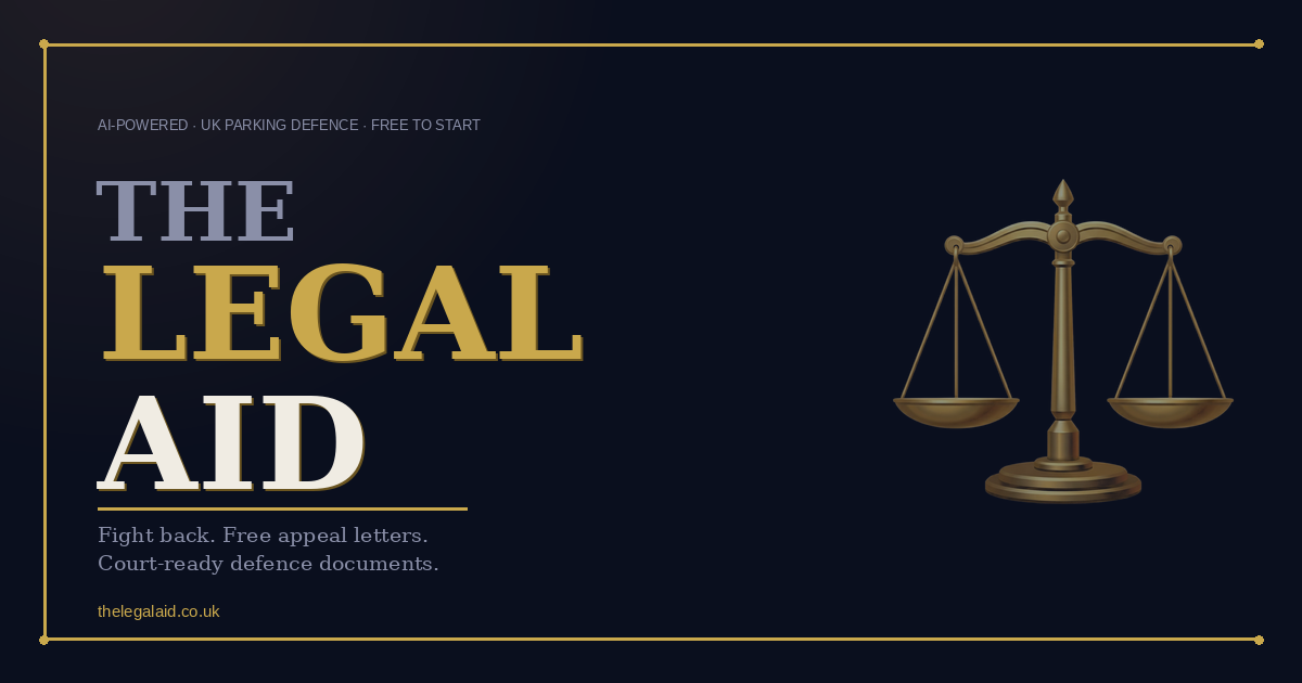 How to Appeal a Private Parking Fine UK 2026 | TheLegalAid | TheLegalAid